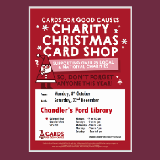 Cards for Good Causes at Chandler's Ford Library - Chandler's Ford Today