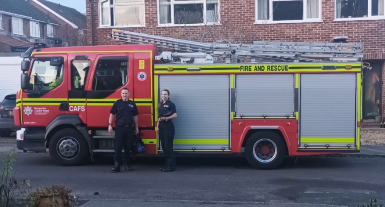 The Fire Service Visits! - Chandler's Ford Today